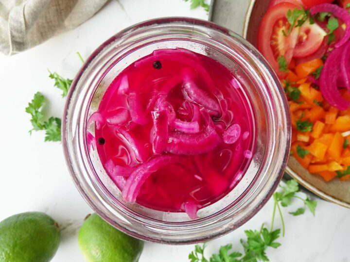 Quick and Healthy Red Onion and Lime Pickles Recipe - Anti Candida Kitchen