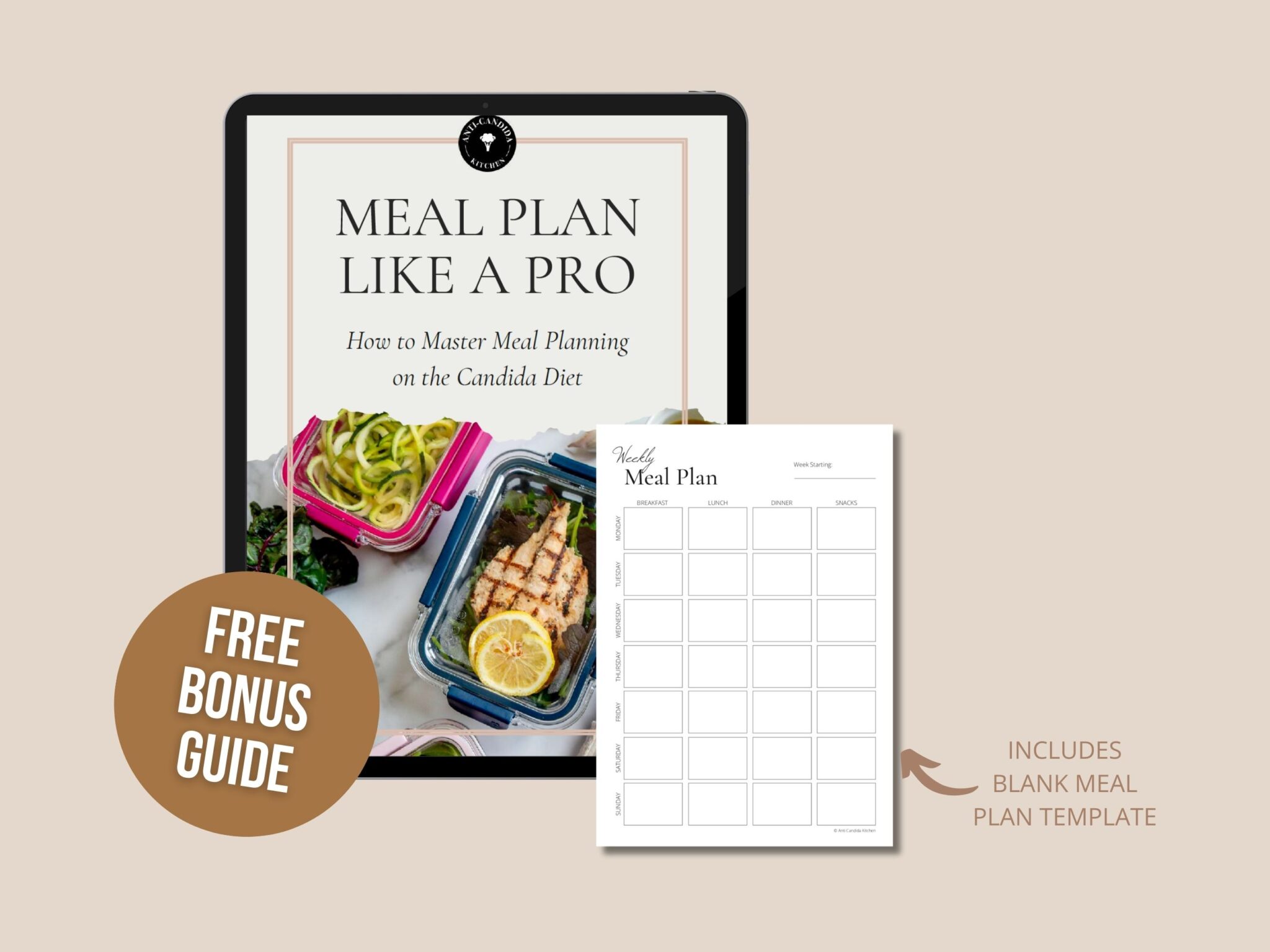 28-Day Candida Diet Meal Plan With Candida Diet Recipes - Anti Candida ...