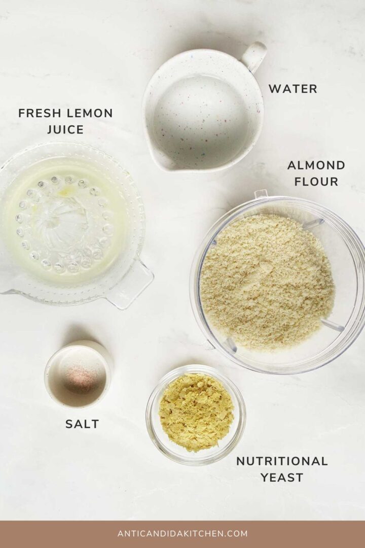 3-Ingredient Almond Cream Dressing - Dairy Free - Anti Candida Kitchen