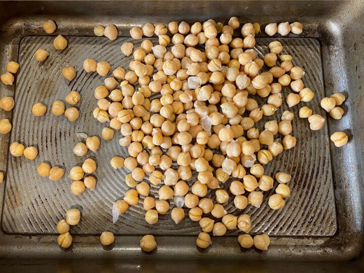 Baked Chickpea Hummus Salad – Quick, Crispy, and Satisfying - Anti ...